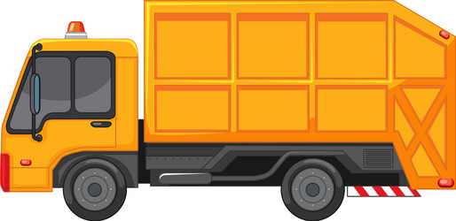Garbage Truck Vector Art