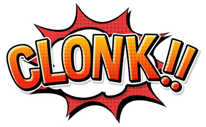 Blam retro comic speech bubble and effect in pop Vector Image