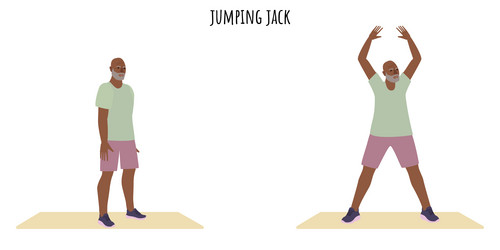 Jumping Jacks Vector Images (over 670)