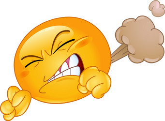 Bad smell emoticon Royalty Free Vector Image - VectorStock