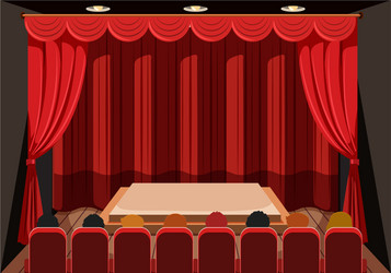 Theatre Curtains Drawing Vector Images (over 240)