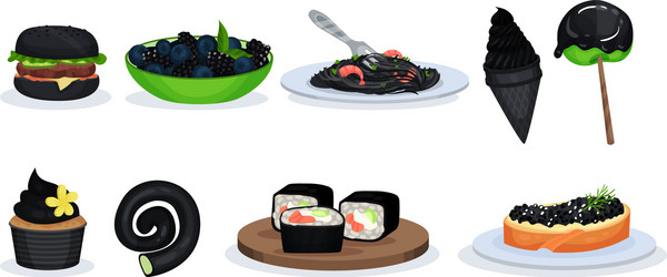 Burger Components Vector Images (77)