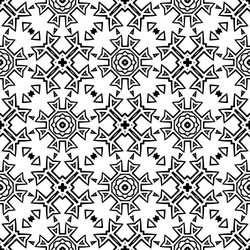 Mashrabiya arabesque arabic cnc seamless pattern Vector Image