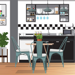 Kitchen Royalty Free Vector Image - VectorStock