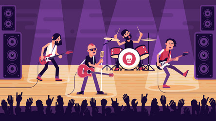 Cartoon Rock Band Vector Images (over 6,000)