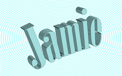 Baby girl name maghan Royalty Free Vector Image