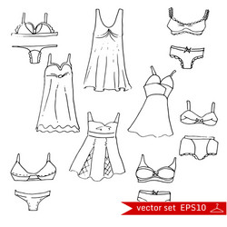 Pencil Bra Drawing Vector Images (35)