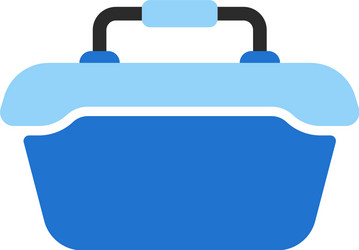 Food container ice cooler Royalty Free Vector Image