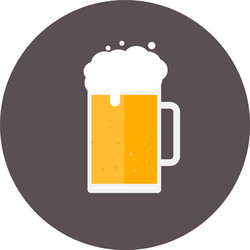 Glass drawing on white background Royalty Free Vector Image