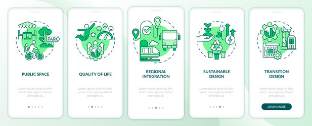 Object-oriented programming principles onboarding Vector Image