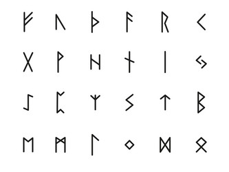 Rune Vector Images (over 8,200)