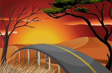Sunset Road Vector Images (over 5,800)