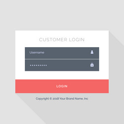 Login Template Vector Images (over 9,500)