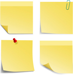 Sticky note Royalty Free Vector Image - VectorStock
