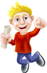 Pass Exam Cartoon Vector Images (over 310)