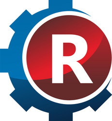 Mechanical R Logo Vector Images (over 210)