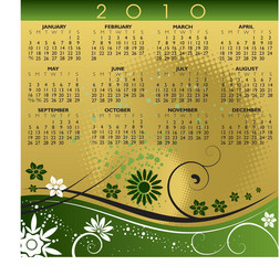 2010 Calendar Vector Images (99)