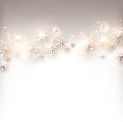 Winter landscape for christmas background Vector Image