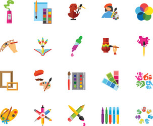 Arts and Crafts Icon Vector Images (over 59,000)