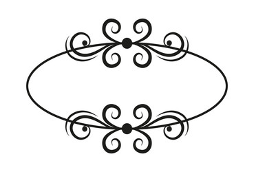 Blank template for text isolated text box Vector Image