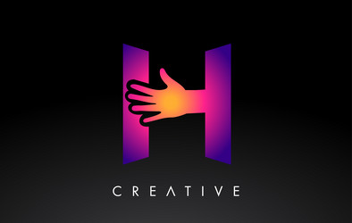 H Hand Sign Letter Logos Vector Images (over 2,700)