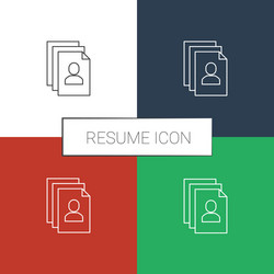 Free Resume Vector Images (over 4,600)