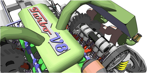 V8 Engine Vector Images (over 380)