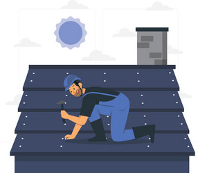 Roofer Vector Images (over 1,100)