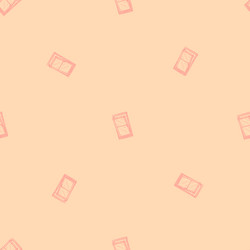 Windows lean forward engraved seamless pattern Vector Image