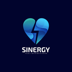 Letter f logo elegant gradient red color Vector Image