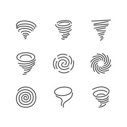 Hurricane Outline Storm Tornado Vector Images (over 1,900)