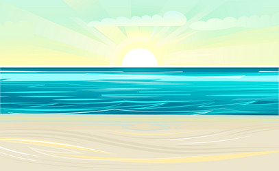 Ocean Line Waves Panorama Vector Images (over 500)