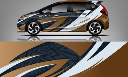 Pinstriping vehicle graphic decorative vinyl Vector Image