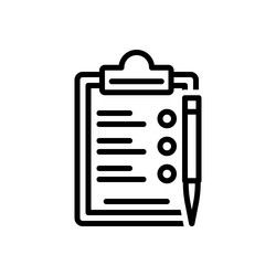 Lists Royalty Free Vector Image - VectorStock