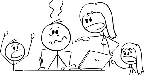 Stick Figure Stressed Vector Images (over 840)