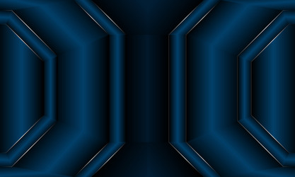 Blue abstract modern background for social media Vector Image