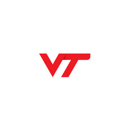 Vt logo symbol Royalty Free Vector Image - VectorStock