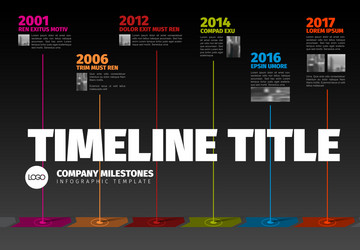 Straight Timeline Vector Images (over 140)