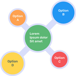 Step descriptive infographic Royalty Free Vector Image