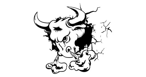 Ripped Bull Vector Images (62)