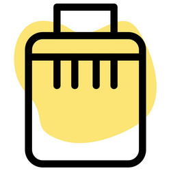 Paper shredder for document destruction Royalty Free Vector