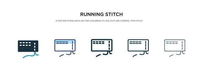 Running Stitch Vector Images (over 690)
