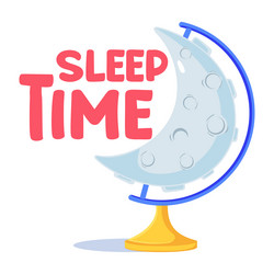 Sleep time Royalty Free Vector Image - VectorStock