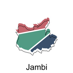 Jambi Map Vector Images (43)