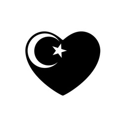 Crescent Heart Moon Vector Images (over 830)