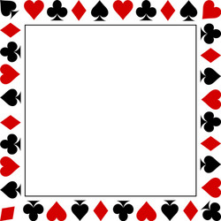 Deck of Cards Border Vector Images (over 190)