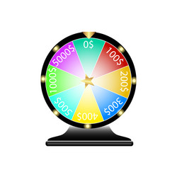 Monochromatic color wheel scheme theory Royalty Free Vector