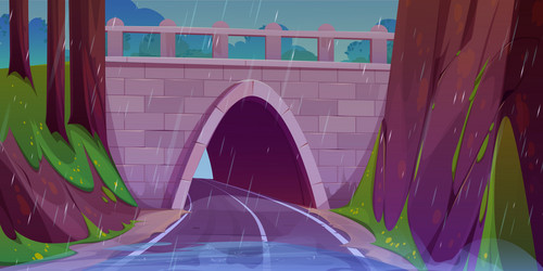Bridge Cartoon Vector Images (over 6,100)