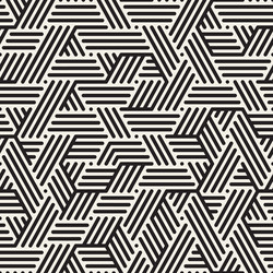 Seamless geometric lattice pattern irregular grid Vector Image