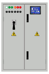 Electrical box industrial control Royalty Free Vector Image